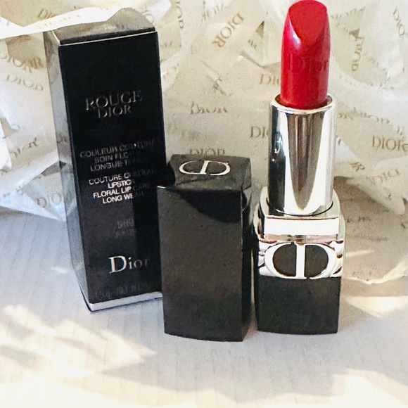 Dior | Makeup | New Rouge Dior Mini Lipstick In Iconic Red 999 | Poshmark